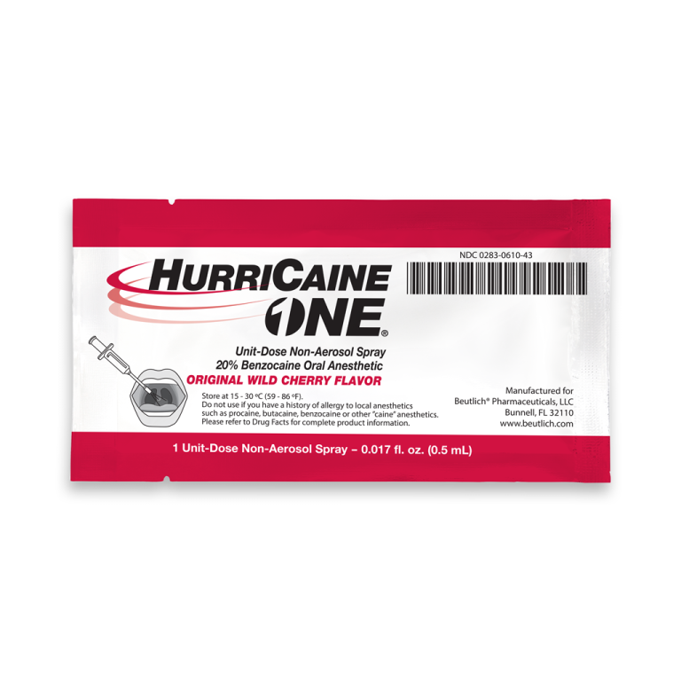 HurriCaine ONE® Benzocaine | Fast, Relief | Nuance Medical